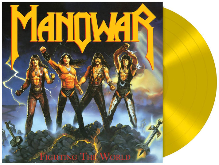 Manowar - Fighting The World – RecordPusher - International Vinyl ...