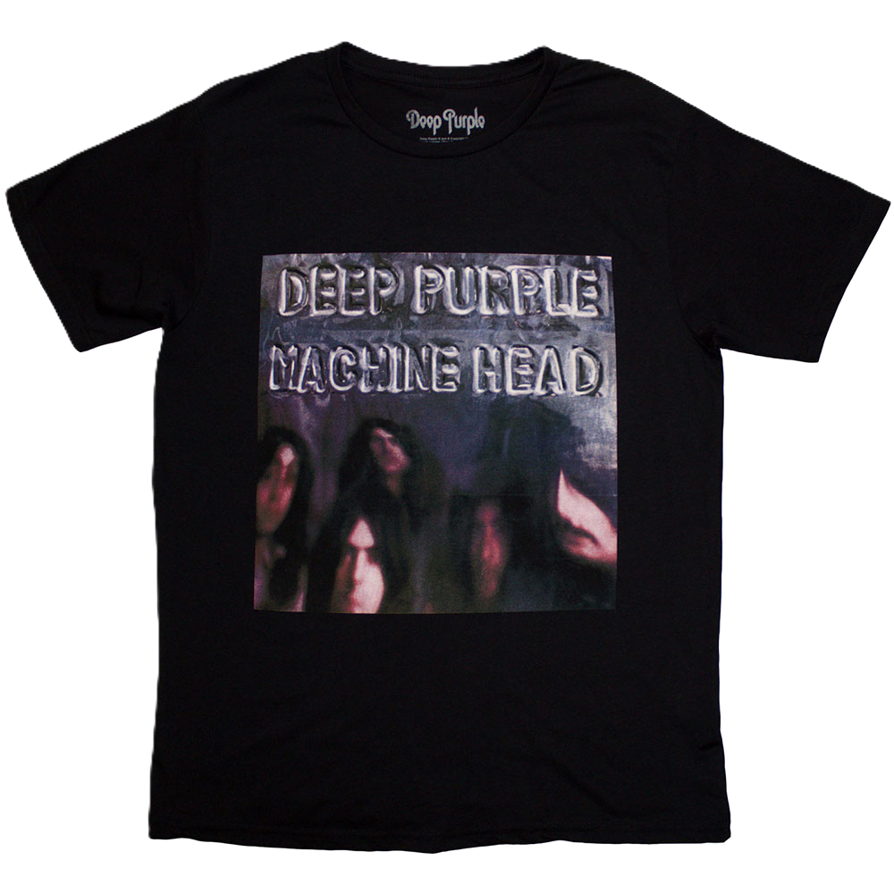 Deep Purple Machine Head Album Cover - T-Shirt – RecordPusher ...