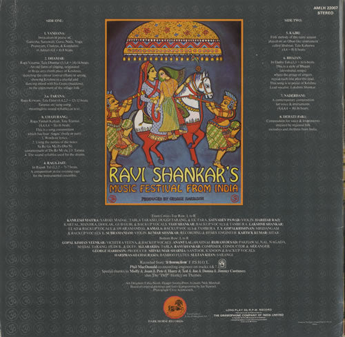 Shankar Ravi - Music Festival From India. – Vinyl Shop - RecordPusher