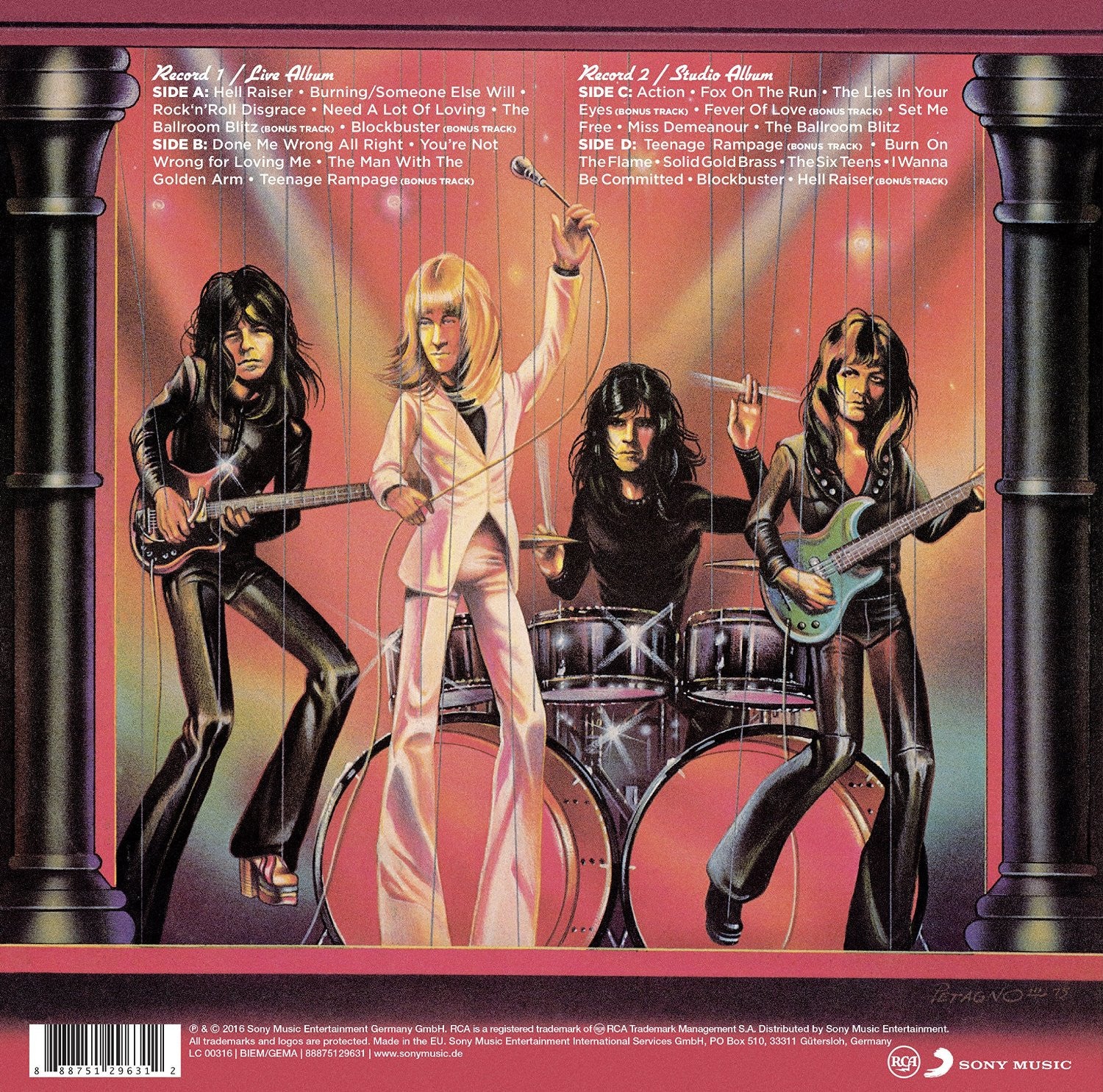 Sweet - Strung Up – RecordPusher - International Vinyl Record Store