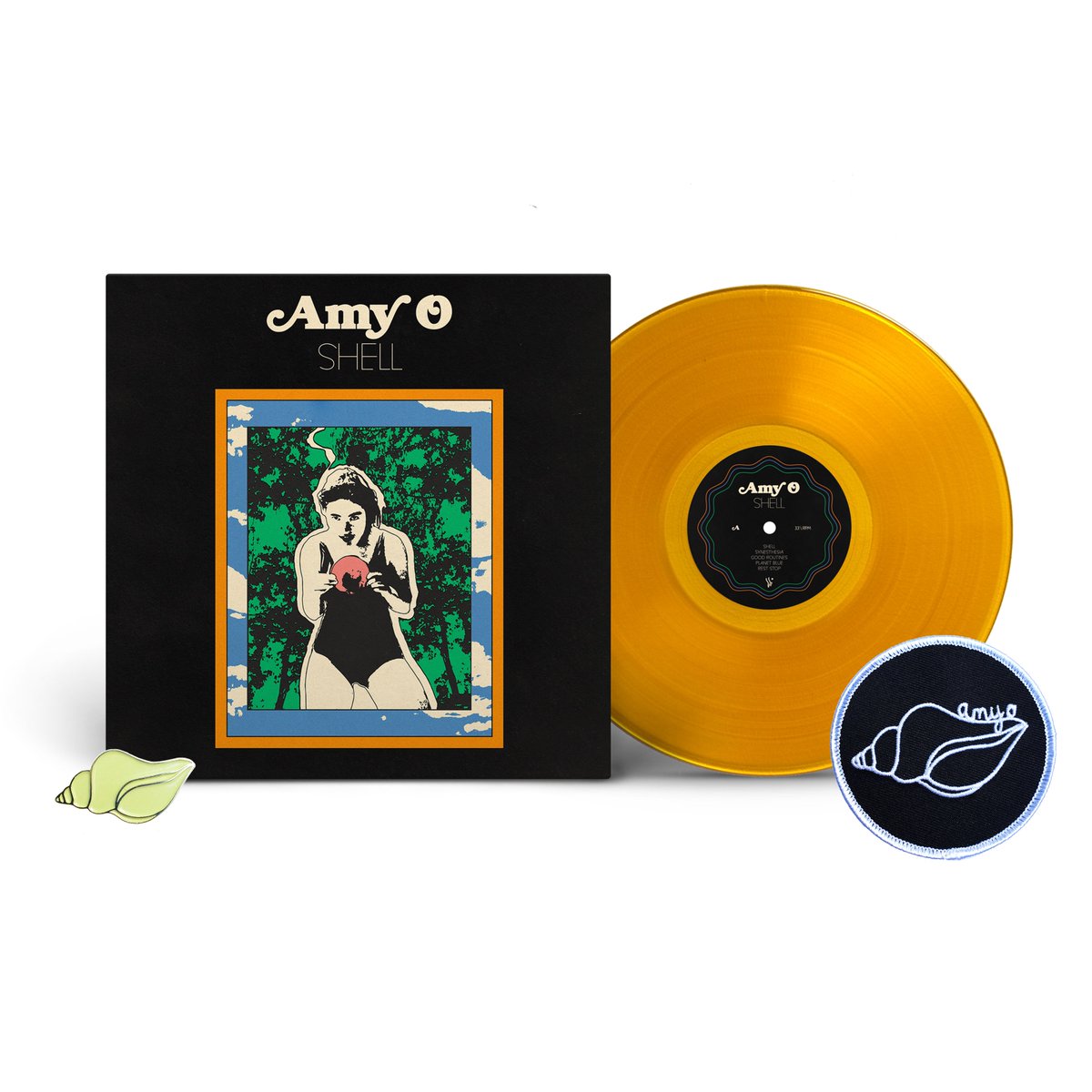 Amy O - Shell – Vinyl Shop - RecordPusher