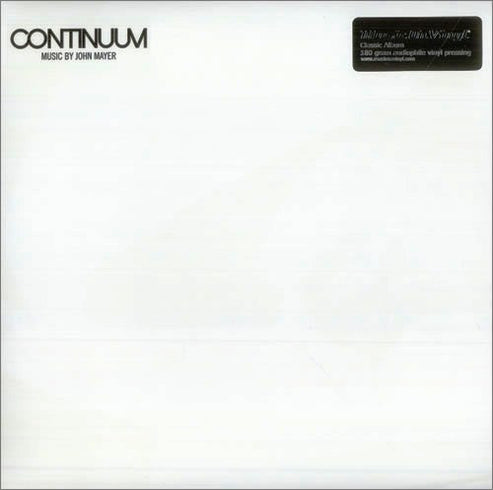 Mayer, John - Continuum – RecordPusher - International Vinyl Record Store
