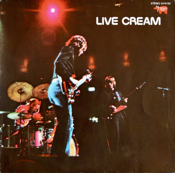 Cream ‎– Live Cream – RecordPusher - International Vinyl Record Store