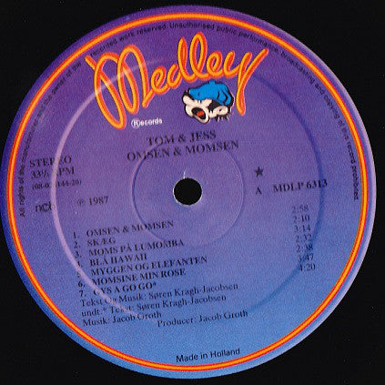 McEwan, Tom Og Jess Ingerslev ‎– Omsen & Momsen – RecordPusher ...