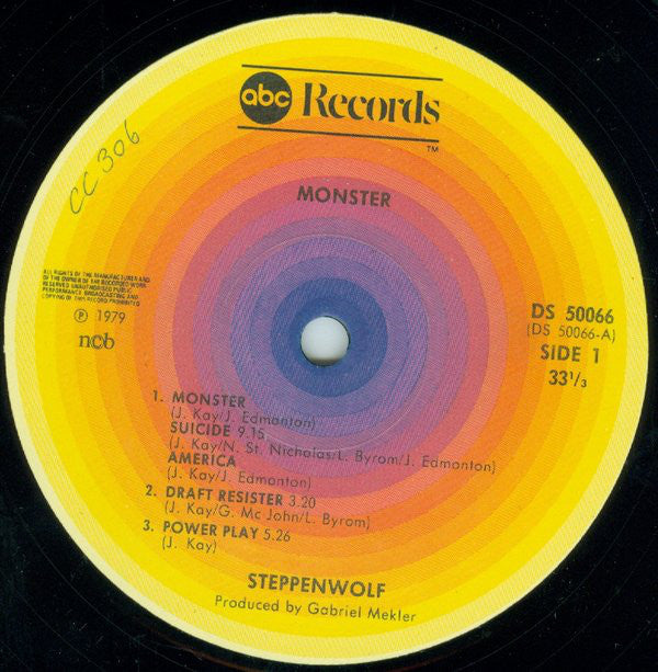 Steppenwolf ‎– Monster – RecordPusher - International Vinyl Record Store
