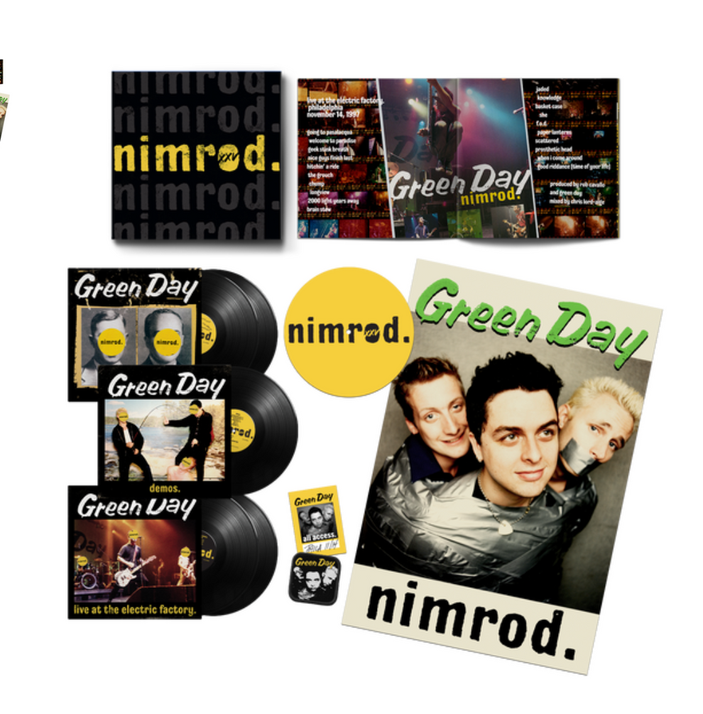 Green Day - Nimrod XXV – RecordPusher - International Vinyl Record Store