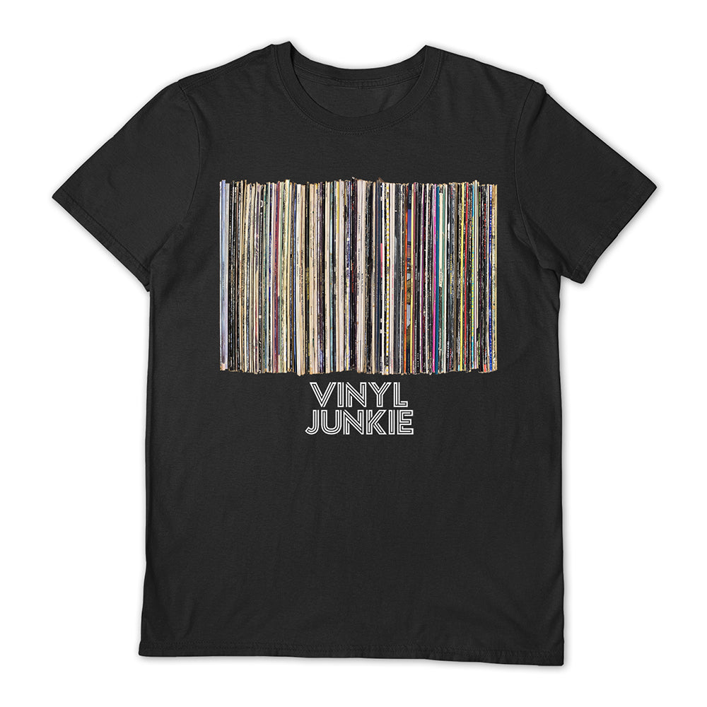 Vinyl Junkie - T-Shirt – Vinyl Shop - RecordPusher