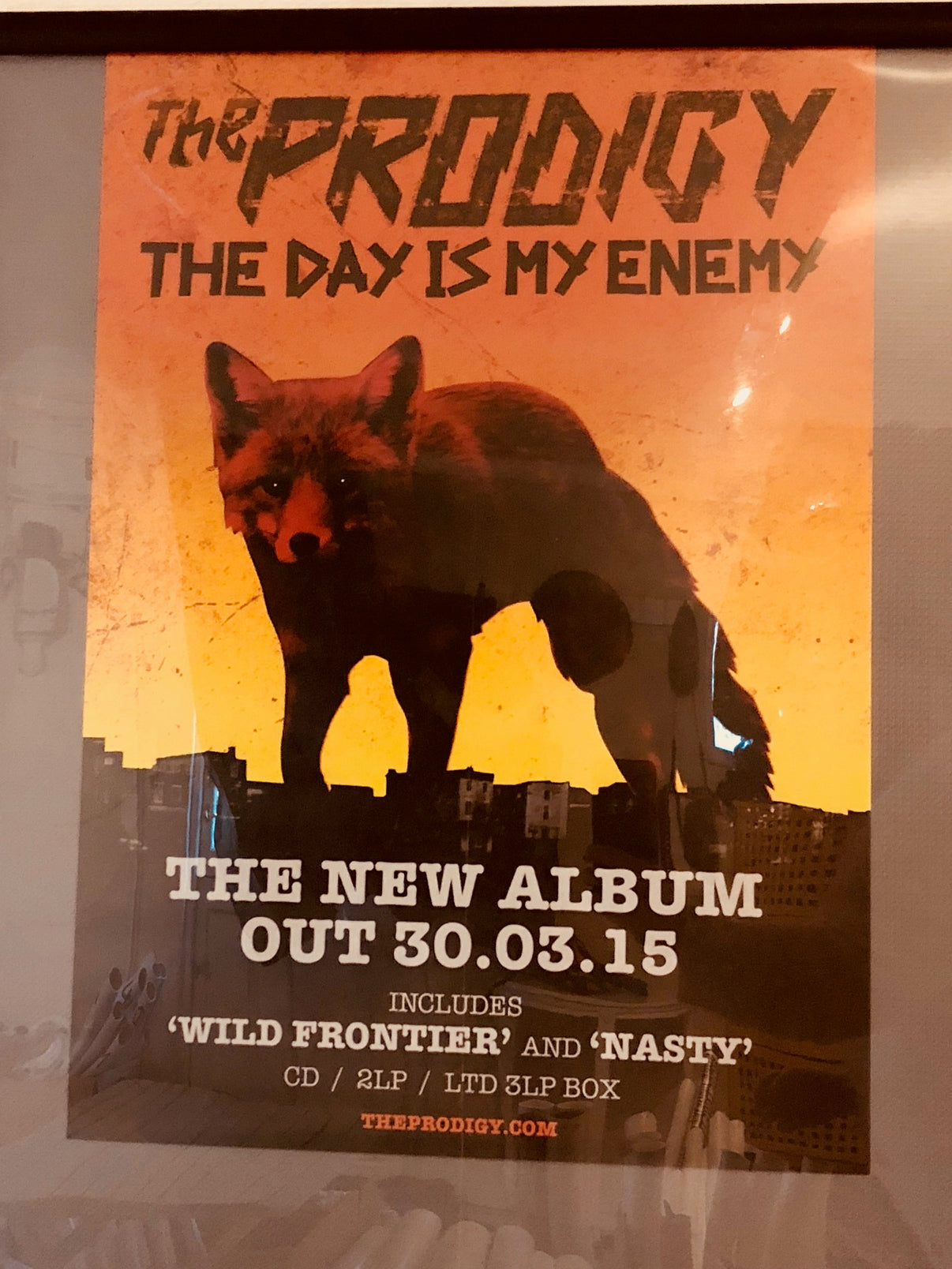 Prodigy -The Day Is My Enemy - Poster – RecordPusher - International ...