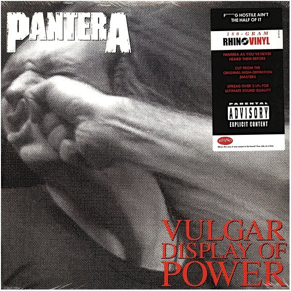 Pantera - Vulgar Display Of Power – RecordPusher - International Vinyl ...